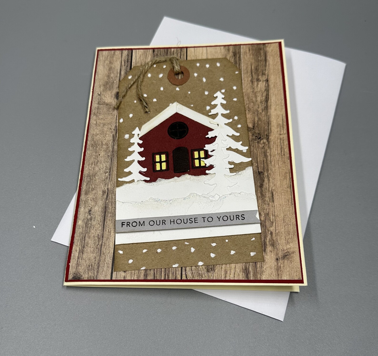 Handmade Christmas Cards With Sentiments Inside, a Variety for the ...