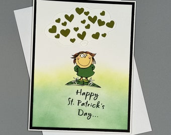 Handmade Cards, St Patrick’s Day Card With Sentiment, a Variety for the ...
