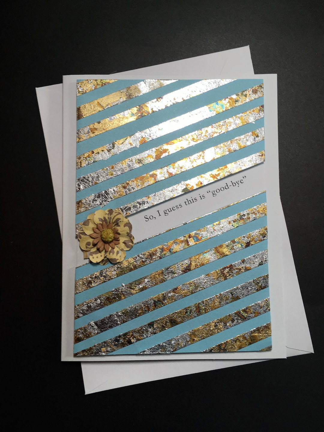 Handmade Cards, Goodbye and Good Luck With Sentiment, for the Family ...