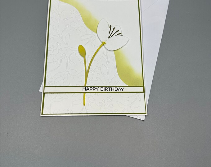 Birthday Card, Sentiment Inside, Card for Anyone, Hand-crafted ...