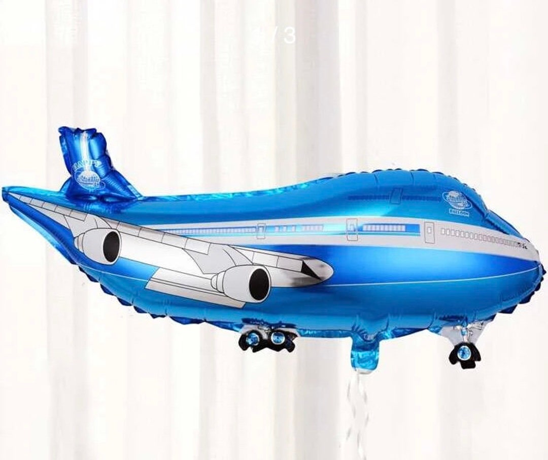 Very Large Airplane Shaped Decoration Balloon Jumbo Jet - Etsy