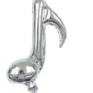 Children's Birthday Party Musical Note Foil Balloon- - Etsy