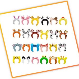 Children's Inflatable Animal Balloon Headbands- Jungle , Safari . Party ...