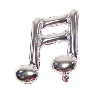 Children's Birthday Party Musical Note Foil Balloon- - Etsy