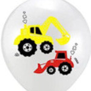 20 Construction , Builder, Dumper Truck Balloons - Etsy