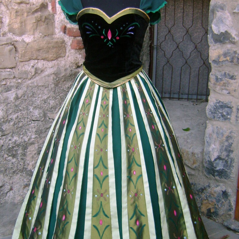 Anna Coronation Dress - Etsy