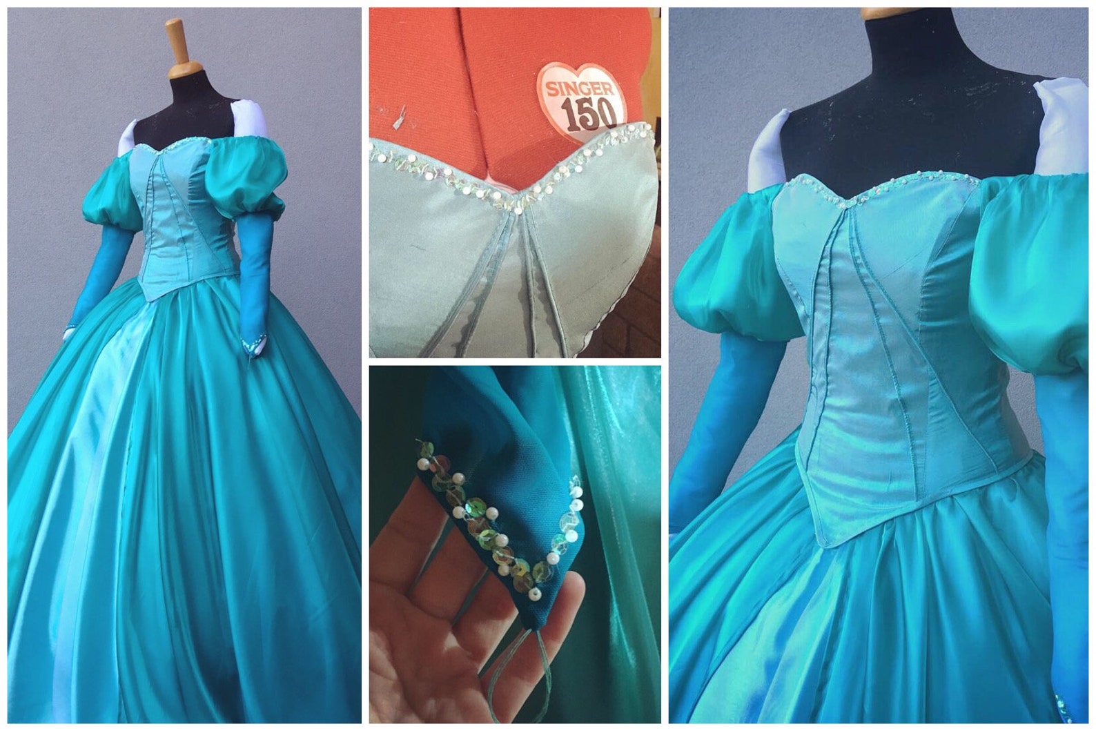 Ariel the Little Mermaid Inspired Disney Costume - Etsy