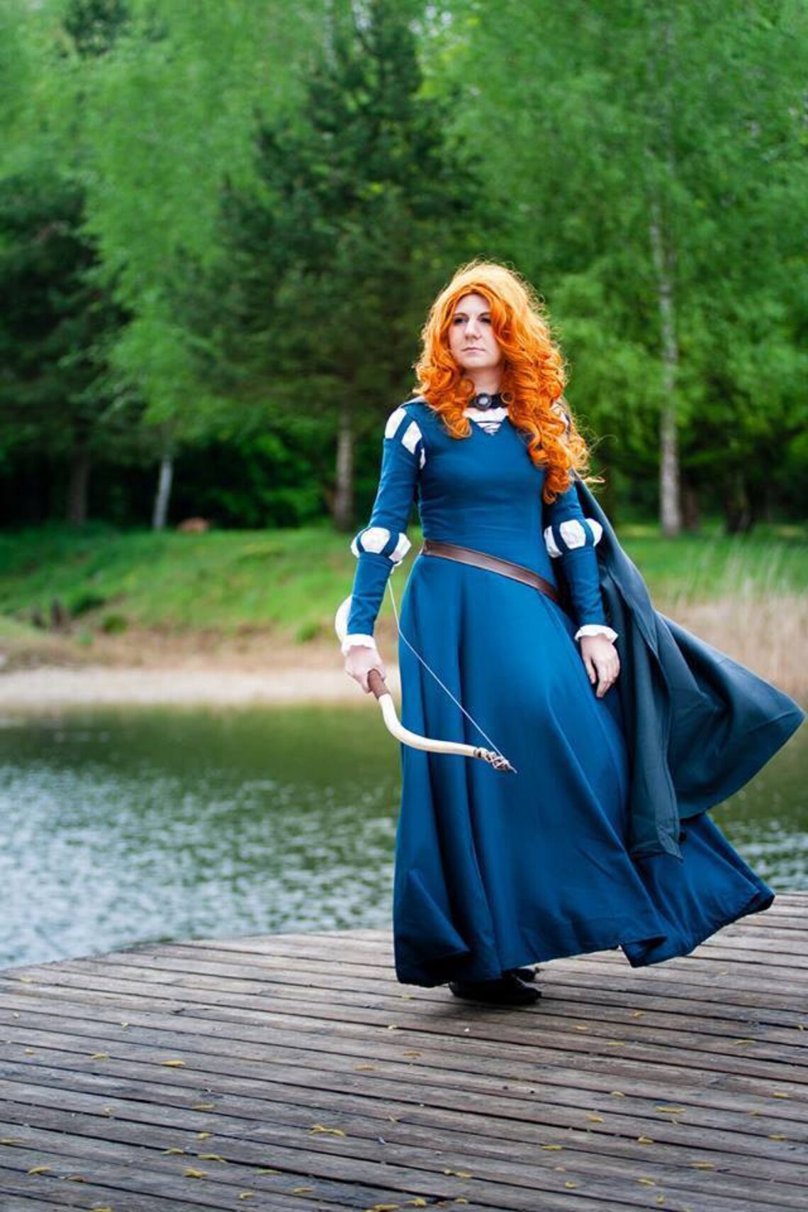 Merida Brave Disney Pixar Princess Dress - Etsy