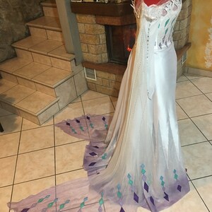 Elsa frozen 2 spirit gown disney costume cosplay | Etsy