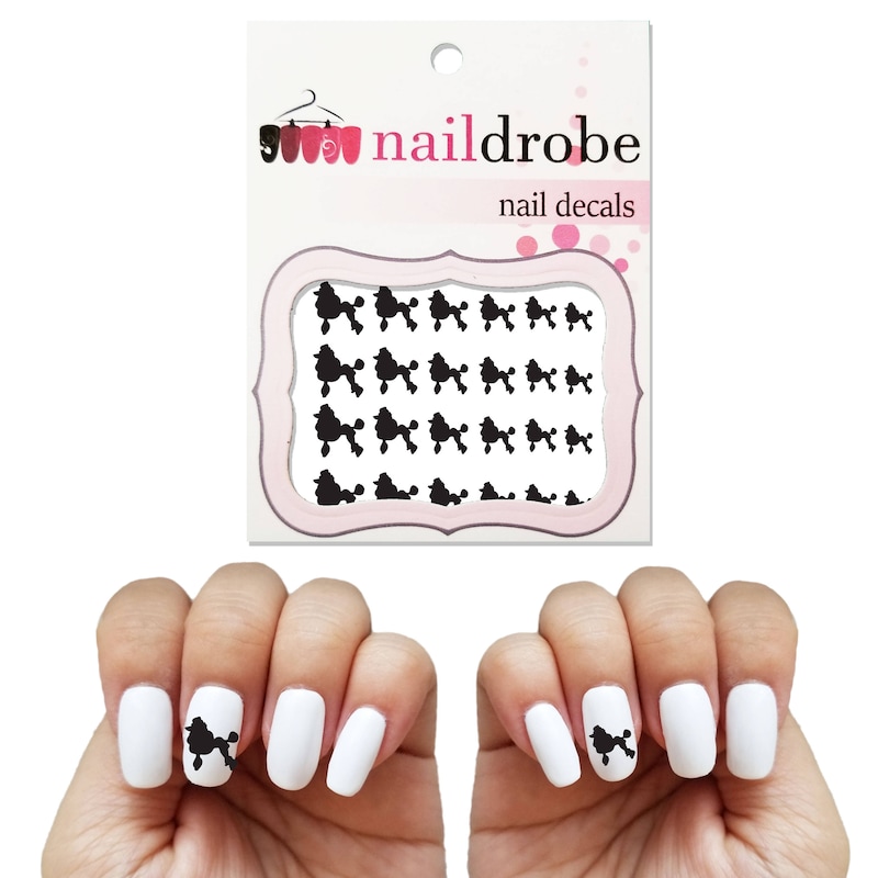 Dog Nail Decal - Etsy