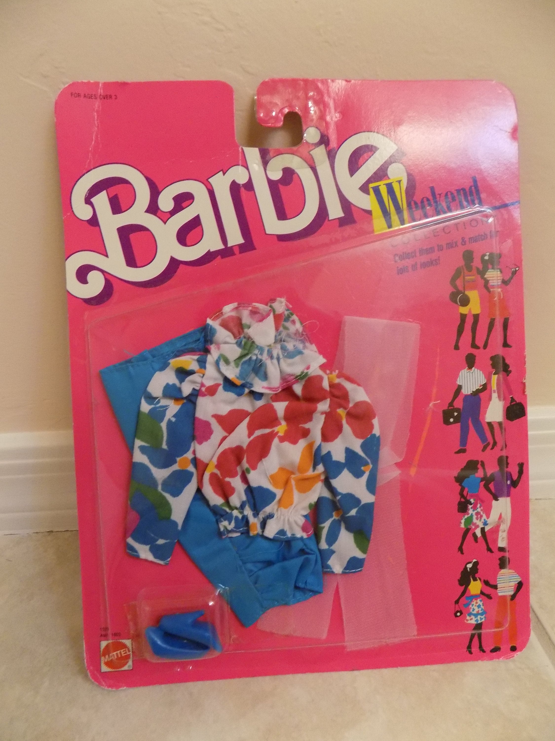 Vintage Barbie Weekend Collection Nrfp - Etsy