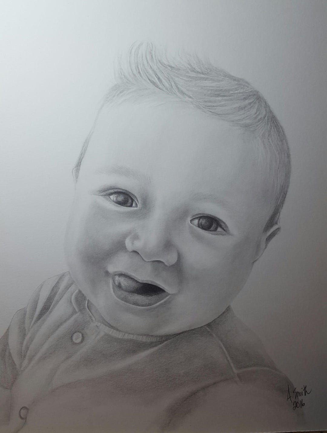 Pencil Graphite Portraits Custom Portraits - Etsy