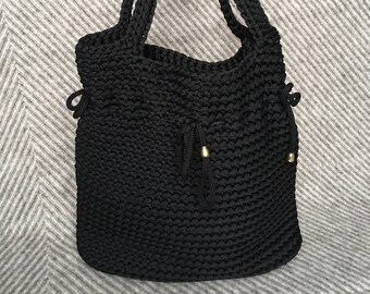 Crochet Rope Backpack for Girl / Bag | Etsy