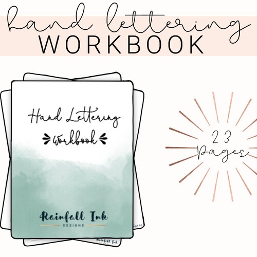 Creative Lettering Workbook Vol.3 by Lighttheskyarts DIGITAL | Etsy