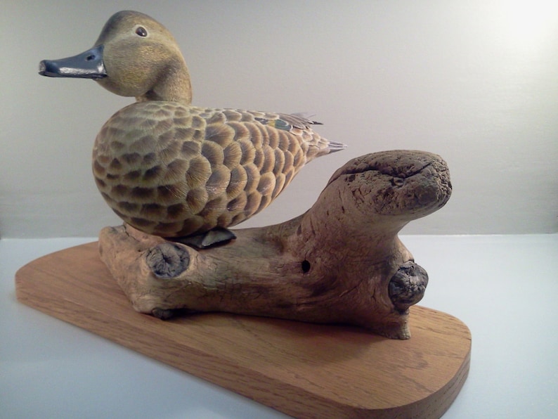 Green-winged Teal Decorative Decoy Carving. - Etsy
