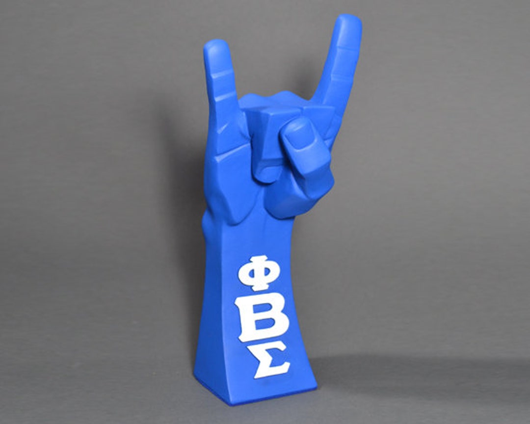 Phi Beta Sigma Salute Unique Handmade Black Greek Art Gift Statue - Etsy