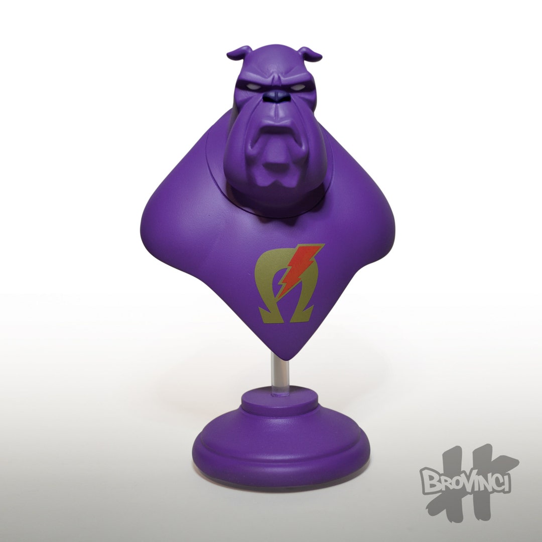 Omega Psi Phi Inspired Blood and Thunder Unique Handmade Black Greek ...