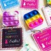 Easter Pop It Favors for Class. Personalized Class Easter Popper ...
