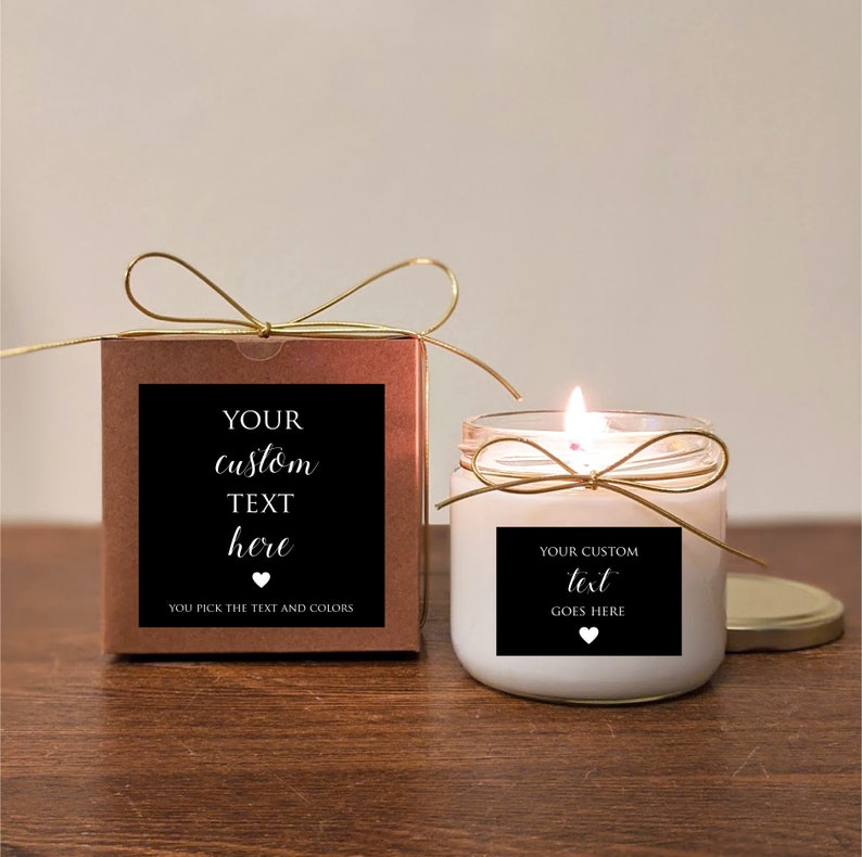 Personalized Photo Candle. Personalized Gift. Custom Candle. | Etsy