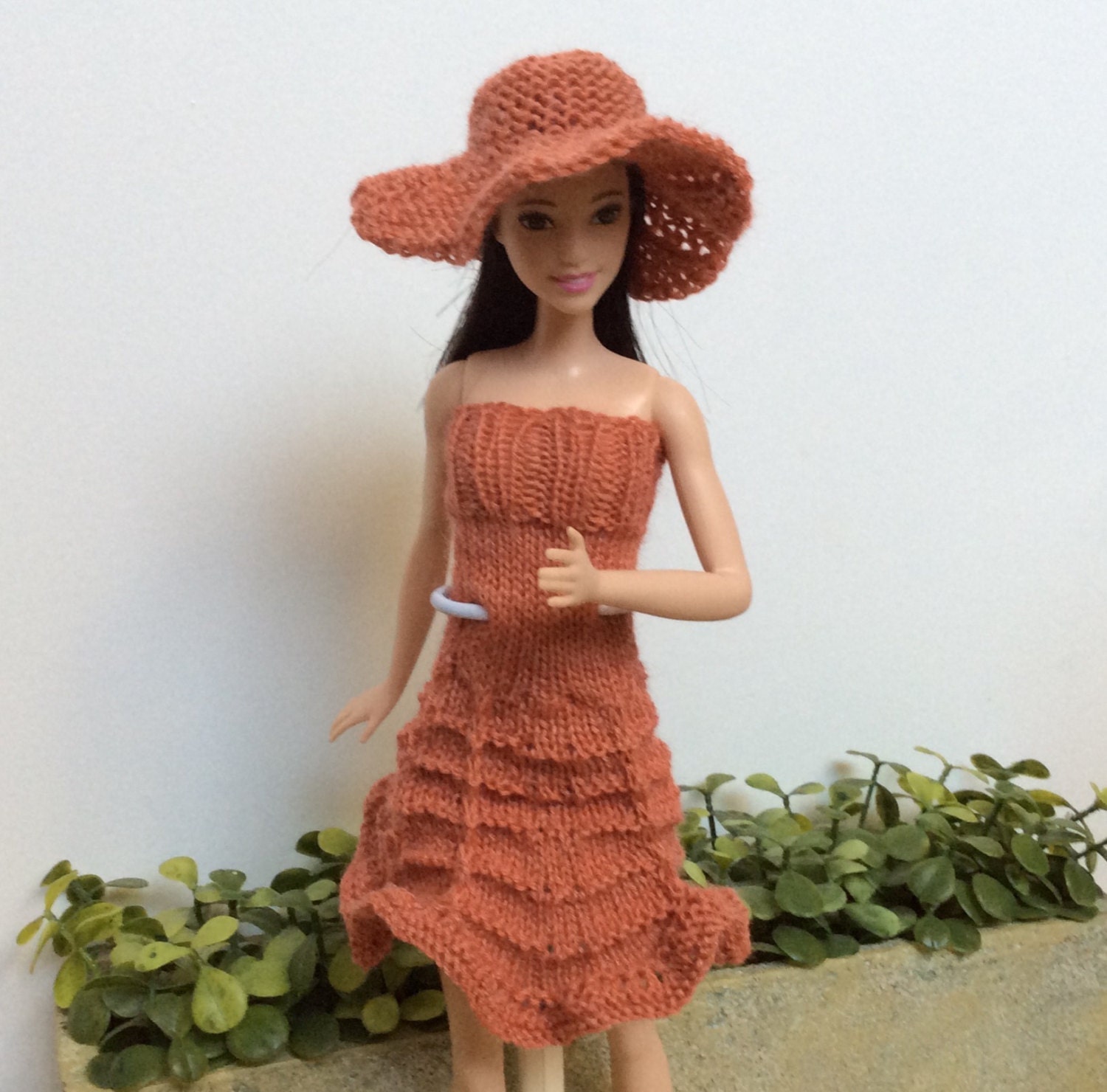 Floppy Hat Barbie Pattern Easy Knitting Pattern for Barbie - Etsy Canada