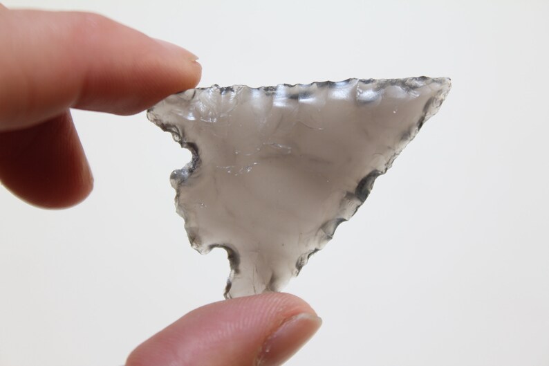 1-9/16 Clear Pit Obsidian Flint Knapped/knapping - Etsy