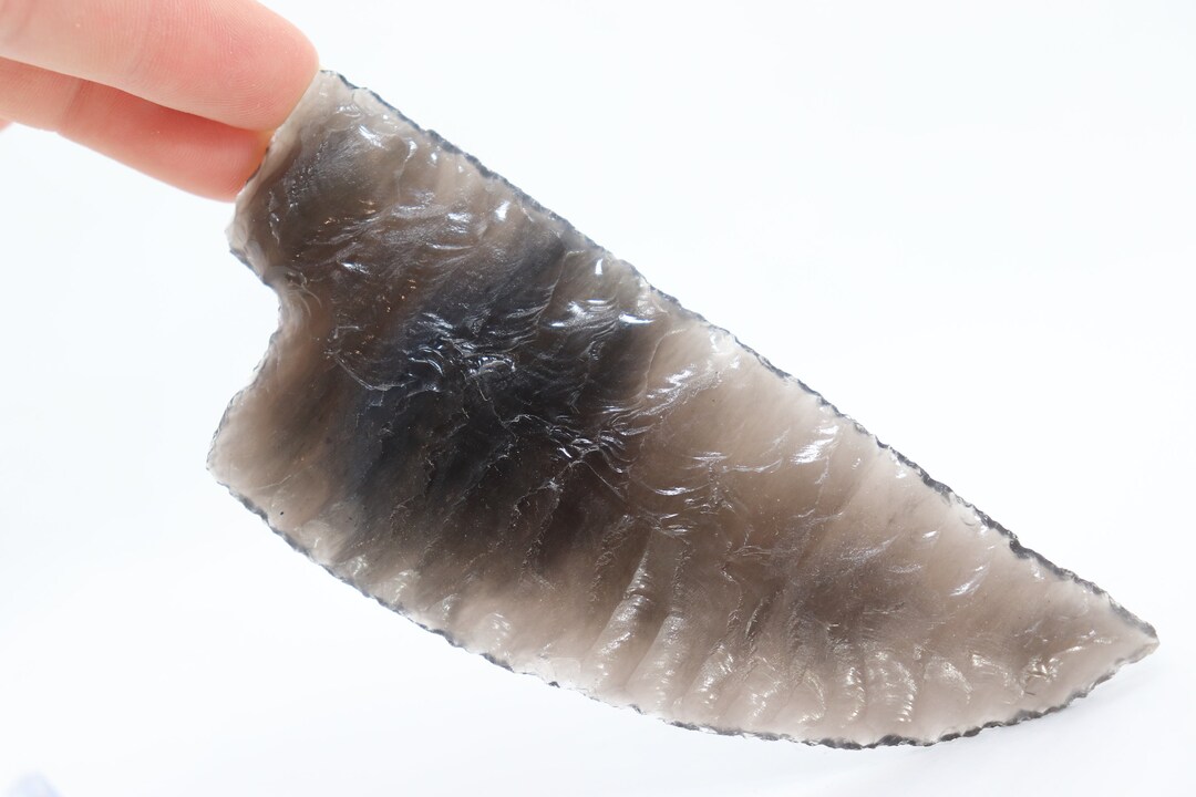 Davis Creek Rainbow Obsidian Flint Knapped Double Edge Hatchet Head/axe ...