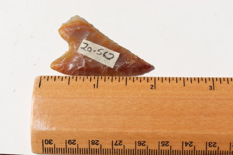 Heat Treated Brazilian Agate Flint Knapped/knapping Pressure Flaked ...