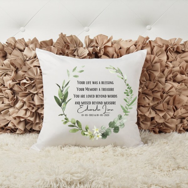 Bereavement Pillow - Etsy