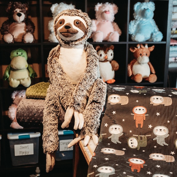 Sloth Stuffed Animal - Etsy