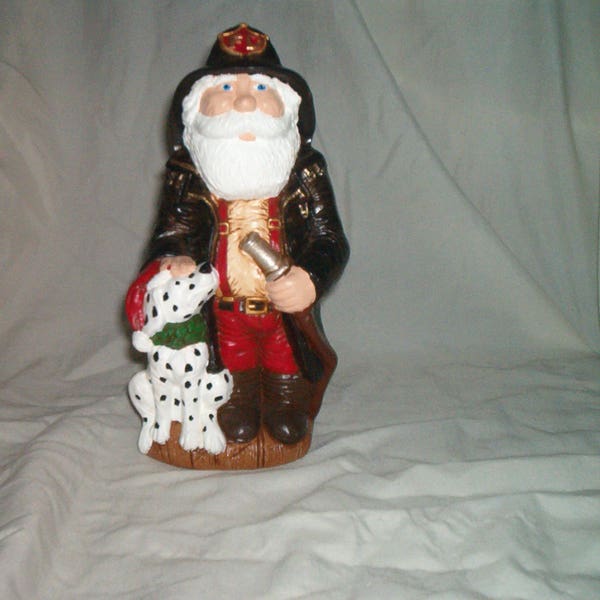 Fireman Santa - Etsy