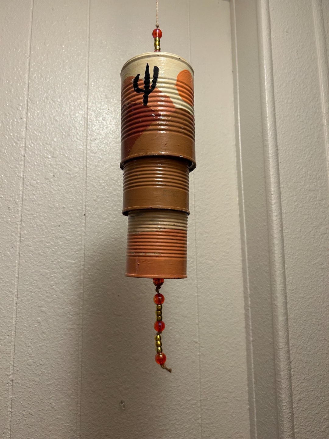 Southwestern Desert Wind Chime - Upcycled Tin Cans - Etsy