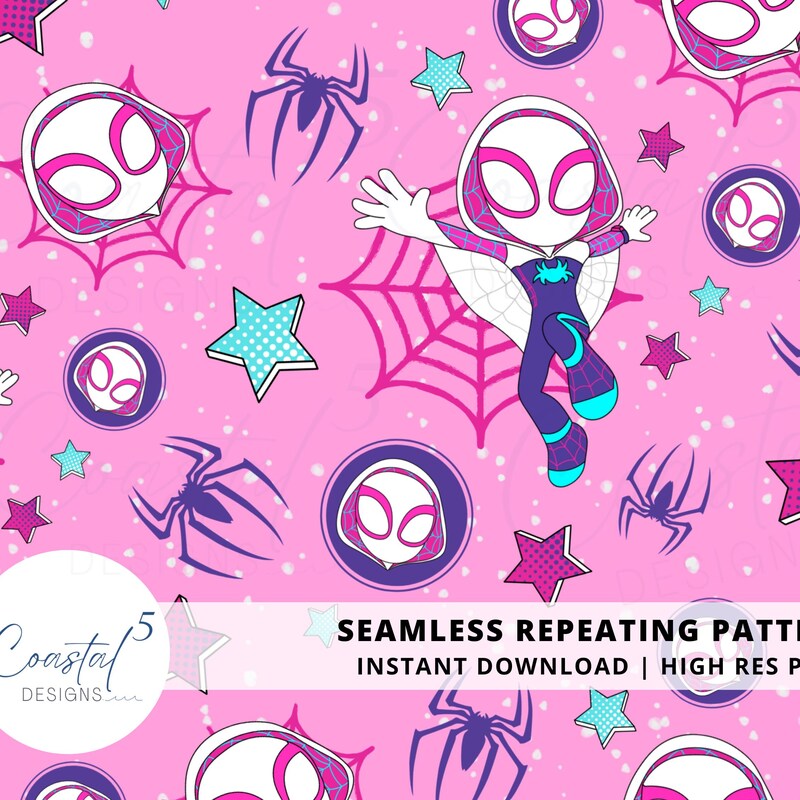 Ghost Spider Alphabet - Etsy UK