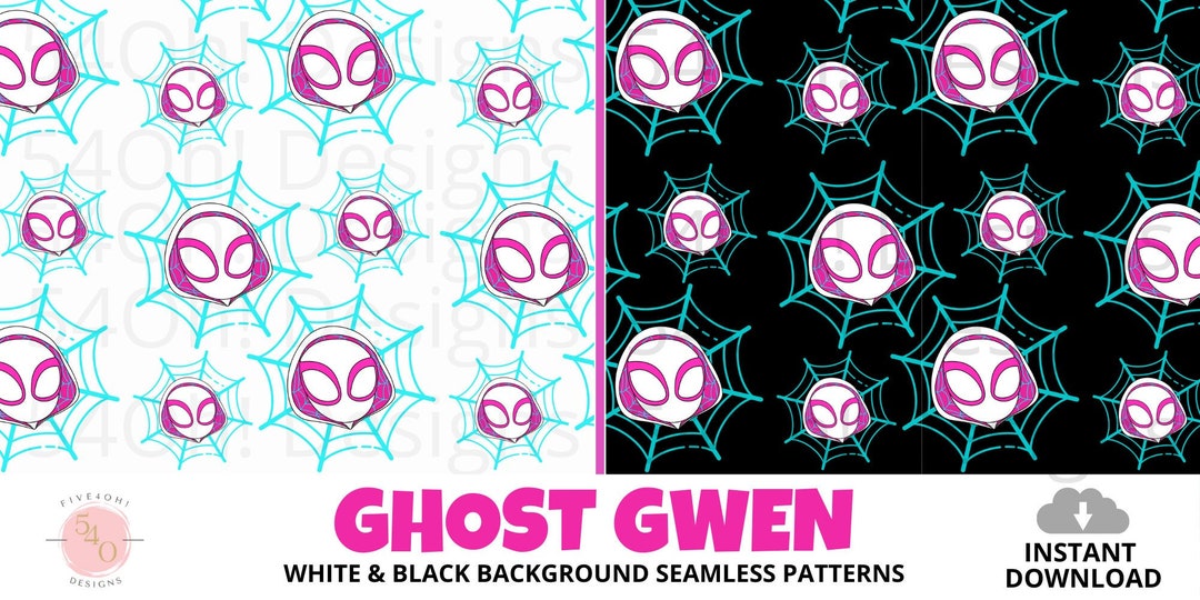 Ghost-spider Seamless Pattern | Spidey and His Amazing Friends | Spider ...