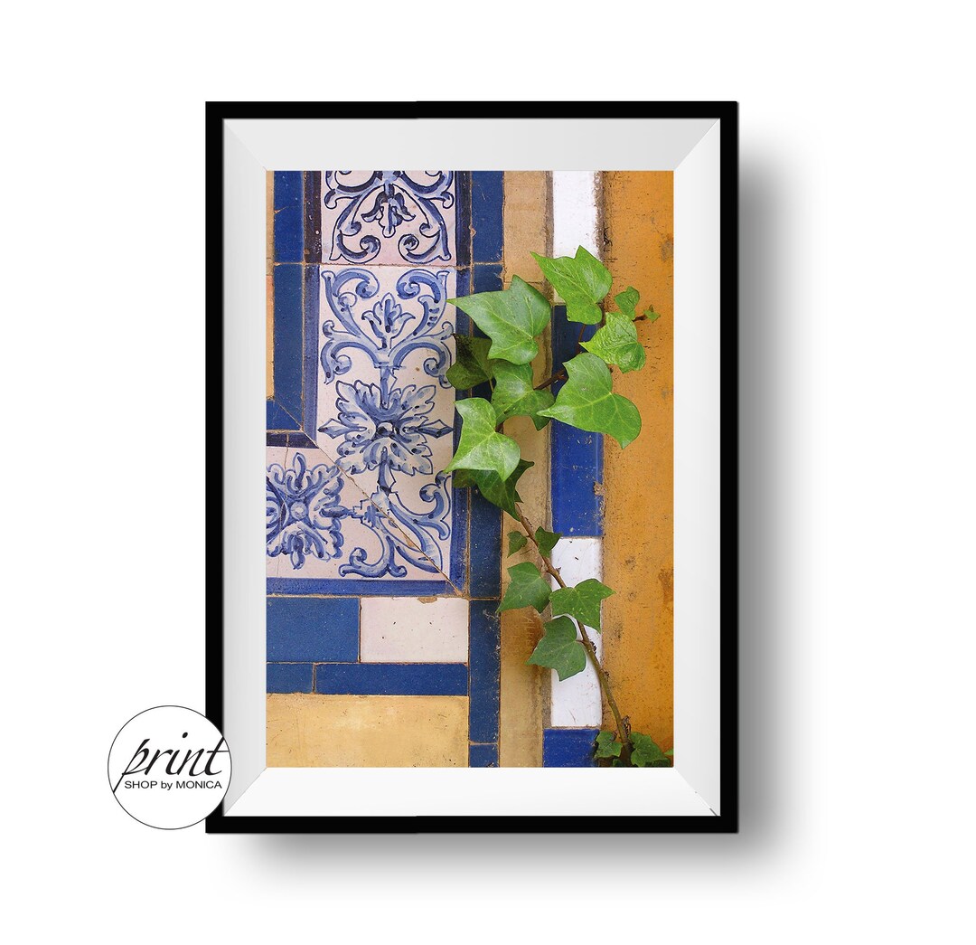 Sevilla Tiles Photo Print, Spain Wall Art (digital Download) - Etsy