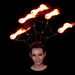 Fire headdress fire headpiece fire crown performance | Etsy