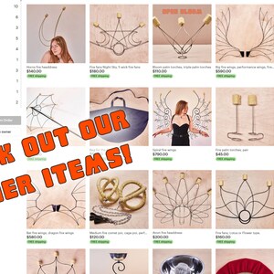 Fire Headdress, Fire Headpiece, Fire Crown, Performance Headdress ...