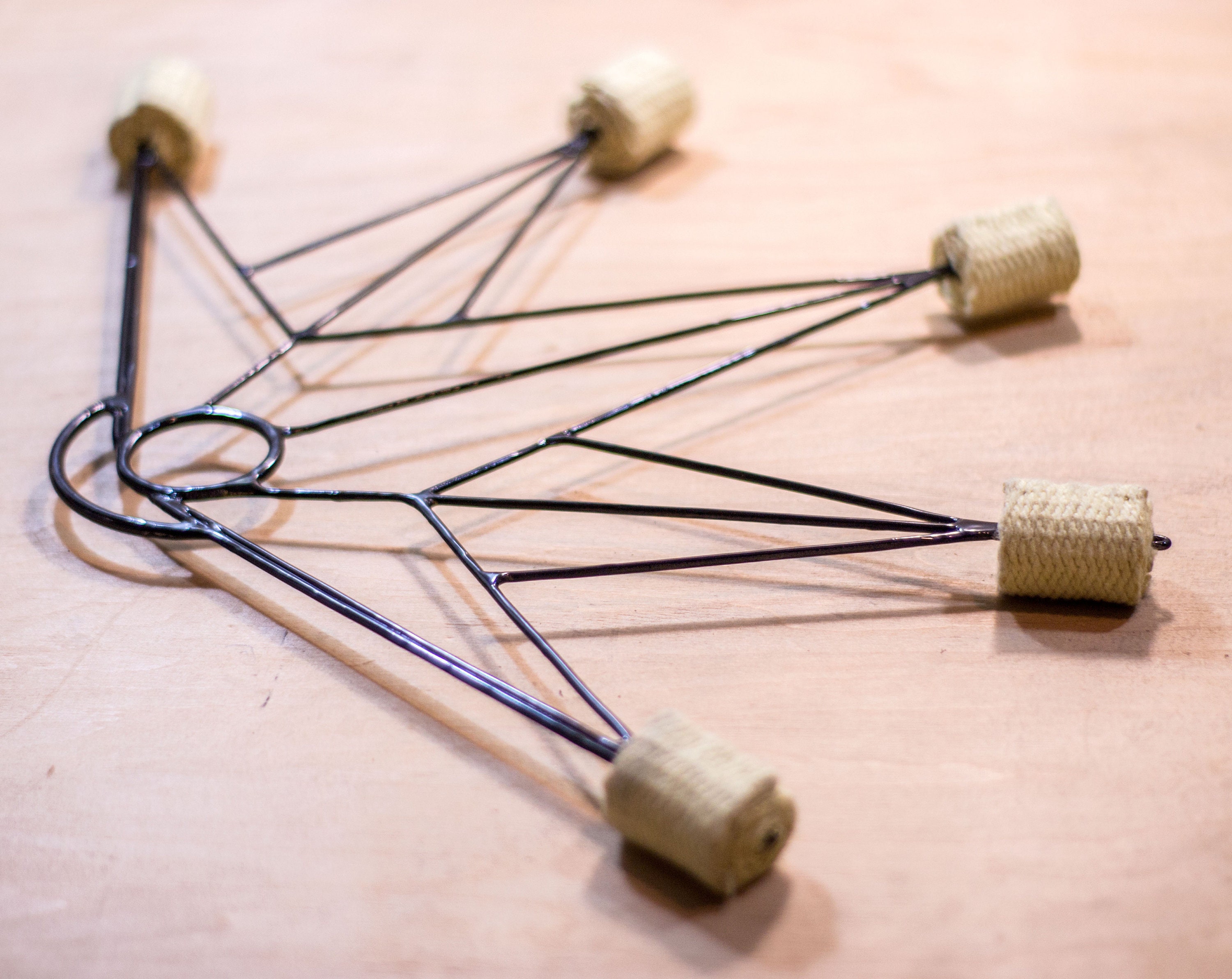 Small 5 wick fire fans flow fans finger ring fans tech | Etsy