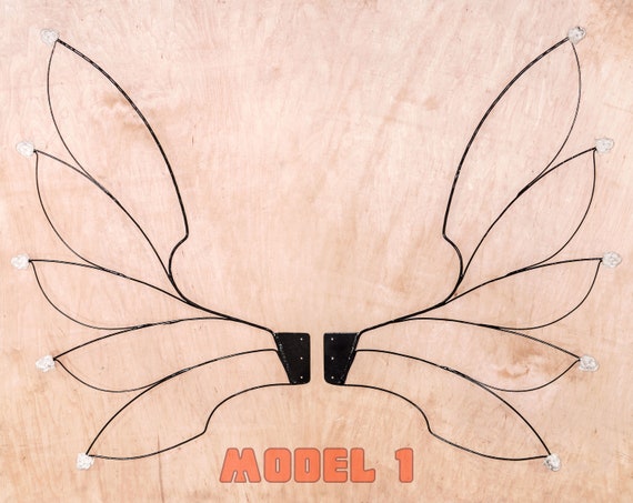 Medium Fire Wings Performance Wings Fire Show Wings Flow - Etsy