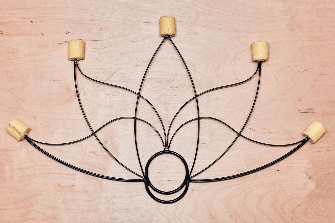 Spring Steel Lotus Fire Fans, Flower Fans - Etsy
