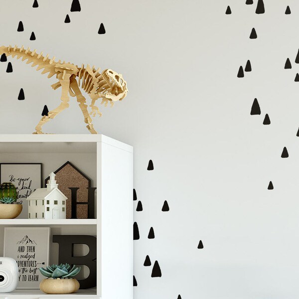 Triangle Wall Decal - Etsy