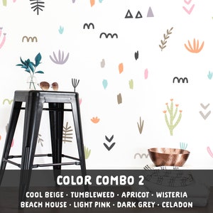 Abstract Pattern Wall Decals - Abstract Wall Decor, Modern Wall Art ...