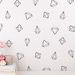 Geometric Wall Decals 48 Prism Decals, Unique Vinyl Wall Decal Set ...