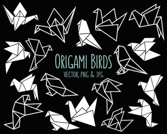 Origami Bird Vector