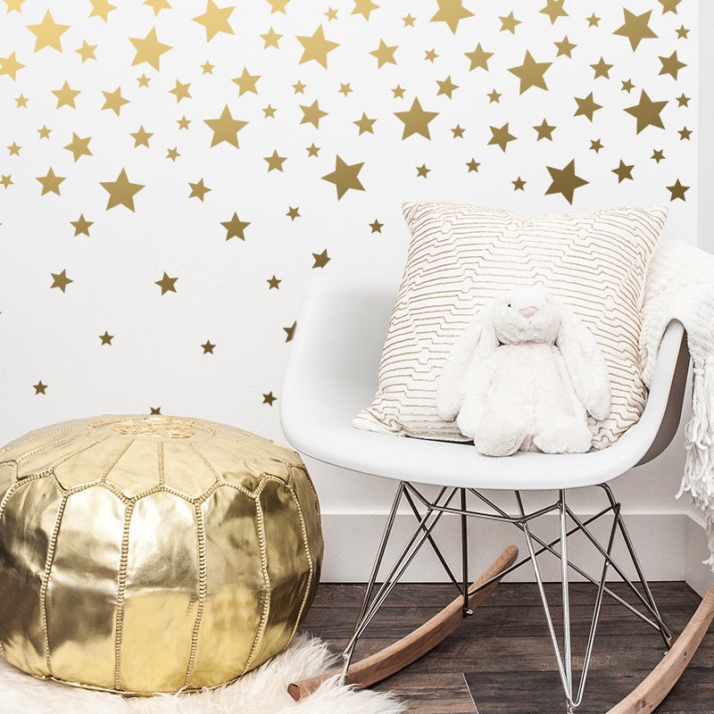 Gold Star Decal - Etsy