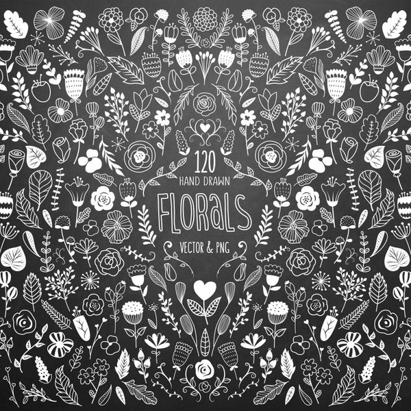 Chalk Clip Art - Etsy