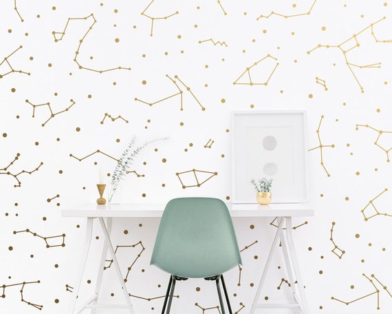 Constellation Wall Decals Constellation Wall Decor Zodiac - Etsy Canada
