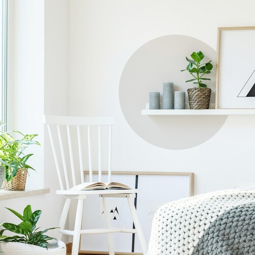 Large Circle Wall Sticker - Etsy