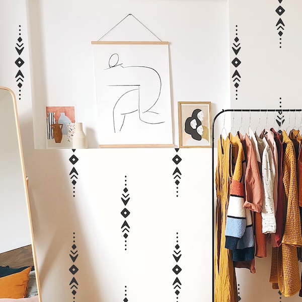 Pattern Wall Decals - Etsy