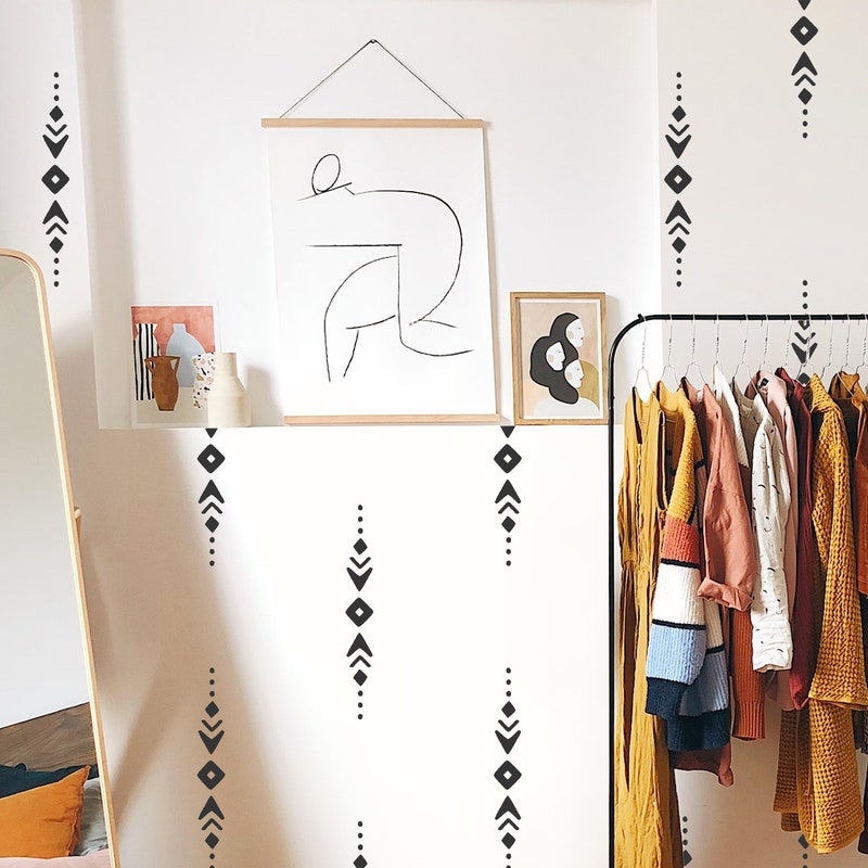 Pattern Wall Decals - Etsy