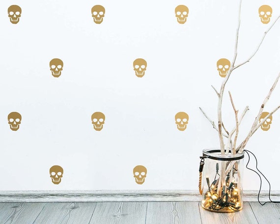 Calcomanías De Pared De Calaveras